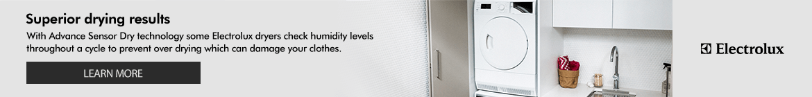 Electrolux - Dryers - The Good Guys